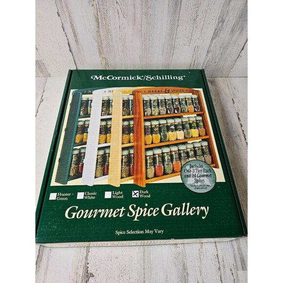 McCormick | Kitchen | Vintage Mccormick Gourmet Spice Rack Gallery 24 ...